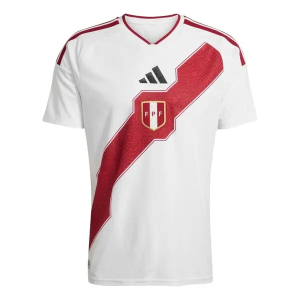 Adidas Authentic Peru 26 Home Jersey - White