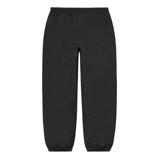 Supreme Reflective Zip Track Pants 'black White