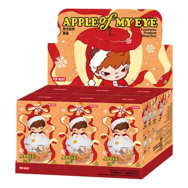 POP MART Apple Of My Eye Luminous Pendant Sealed Case - Multi-color