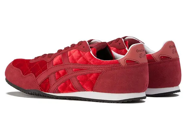Onitsuka Tiger Serrano Quilted Sneakers - Red