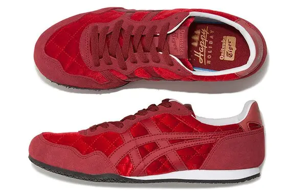 Onitsuka Tiger Serrano Quilted Sneakers - Red