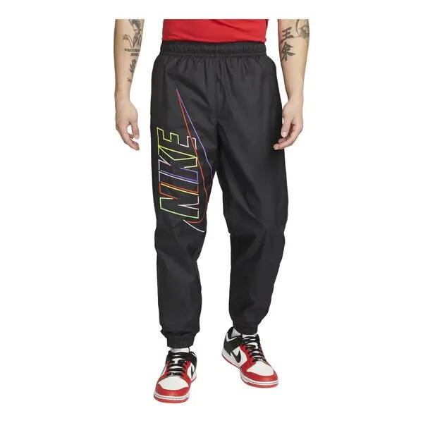 Nike Rainbow Logo Track Pants - Default Colorway