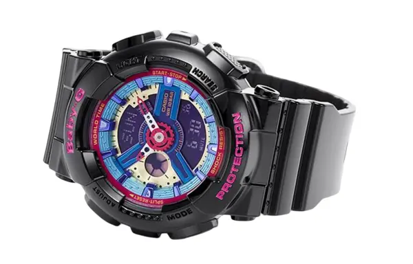 Casio Baby-g Ba-112-1a Shock Resistant Watch - Black