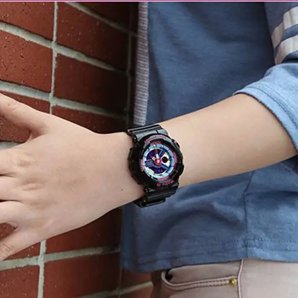 Casio Baby-g Ba-112-1a Shock Resistant Watch - Black