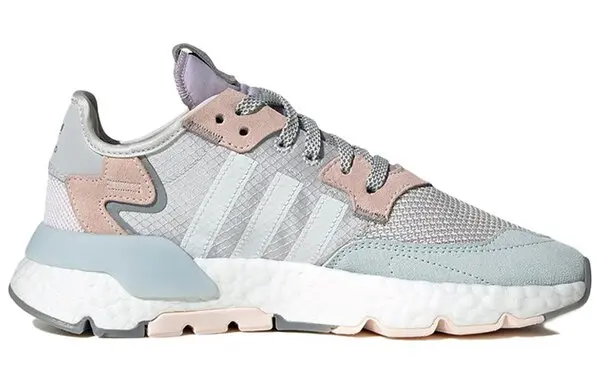 Adidas Nite Jogger " Pink Tint" Fv1328 Sneakers - Grey