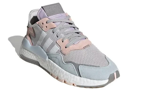 Adidas Nite Jogger " Pink Tint" Fv1328 Sneakers - Grey