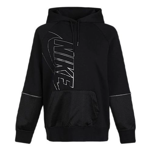 Nike As W Icn Clsh Hoody Flc Os Black - Default Color