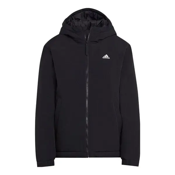 Adidas Bsc Sturdy Insulated Hooded Jacket - Black