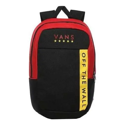 VANS Disorder Backpack - Black/red/yellow