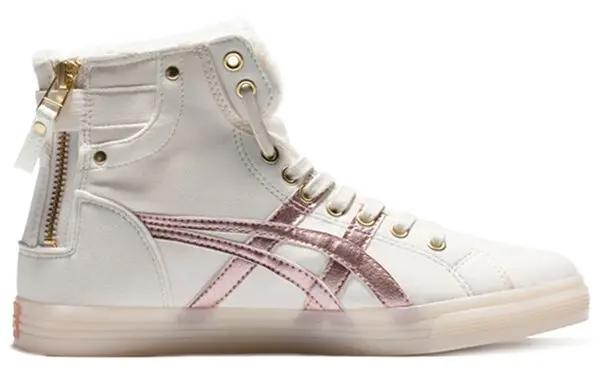 Asics High Top Lace Up Zip Up Sneakers