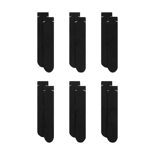 Nike Logo Crew Socks 6 Pack