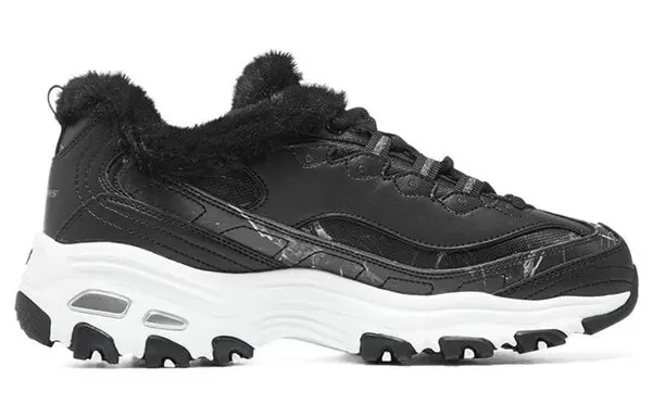 Sketchers D'lites 1.0 Sneakers - Black