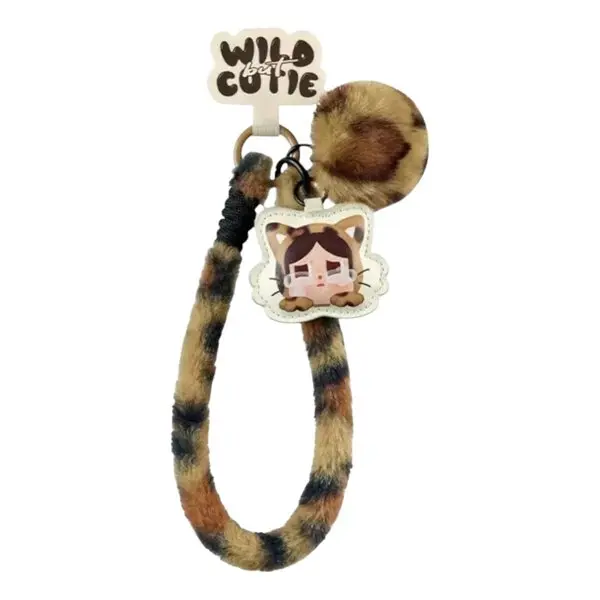 POP MART Crybaby 'wild Cutie' Secret Edition Phone Charm - Multi-color