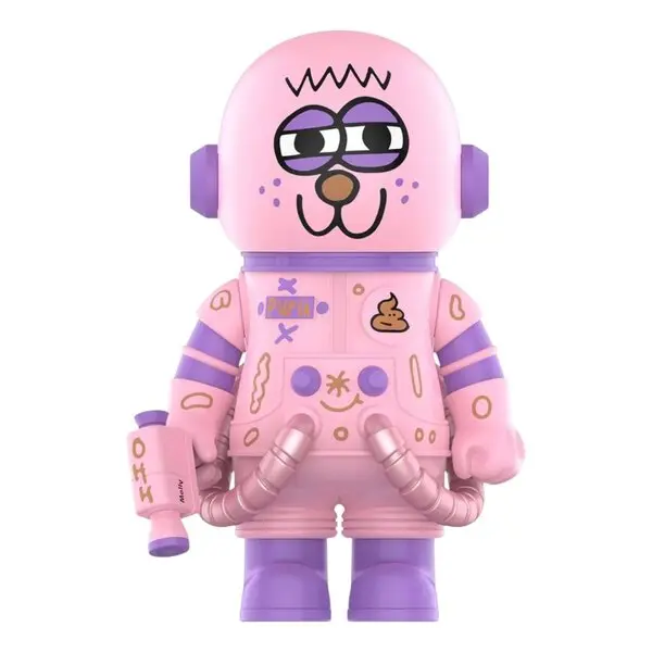 POP MART Mega Space Molly 400% Jon Burgerman Space Cadets 'pupu - Multi-color