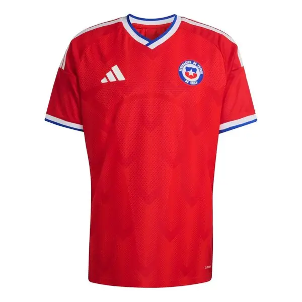Adidas Chile 26 Home Authentic Jersey Asia Sizing - Active Red
