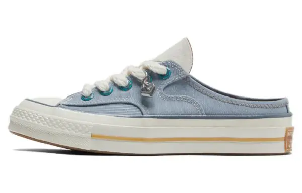 CONVERSE Chuck 70 Mule Sneakers - White/blue