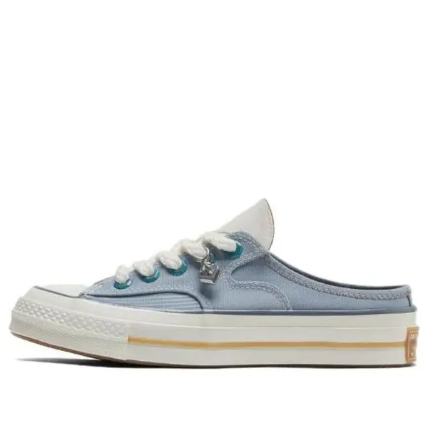 CONVERSE Chuck 70 Mule Sneakers - White/blue