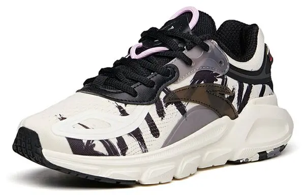 ANTA Running Series Leather Sneakers
