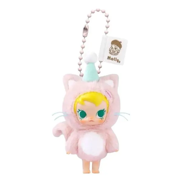POP MART Baby Molly Pocket Friends Vinyl Plush Pendant 'who's The Good Girl - Multi-color