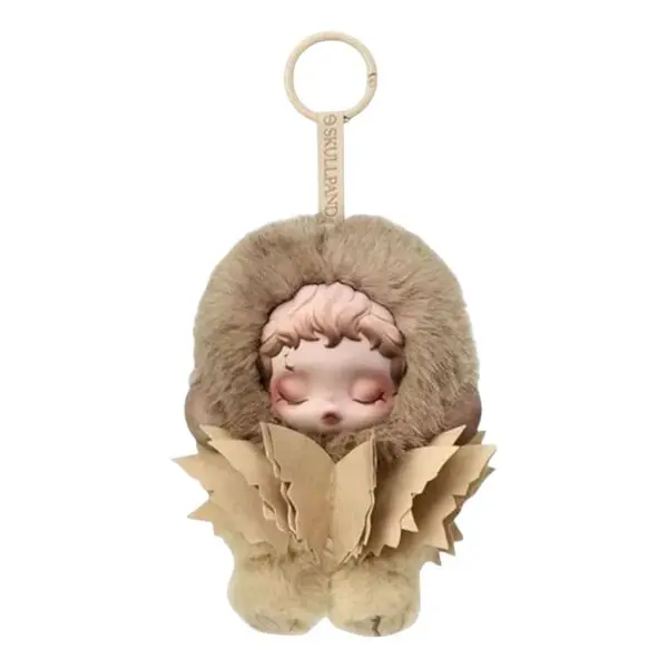 POP MART Skullpanda L'impressionnisme Plush Doll 'teakwood - Multi-color