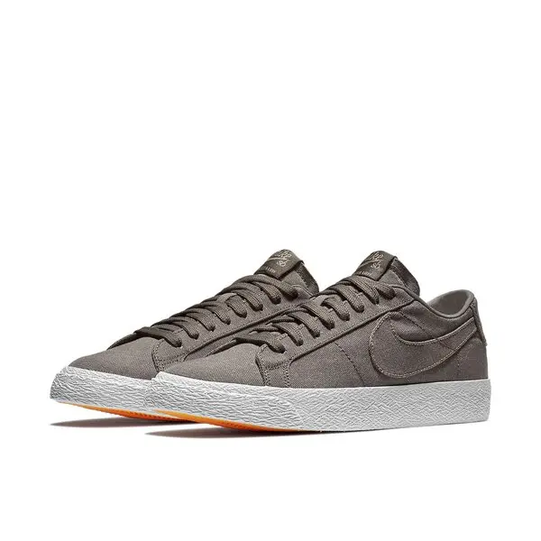 Nike Zoom Blazer Low Sb Canvas Deconstructed Sneakers - Grey