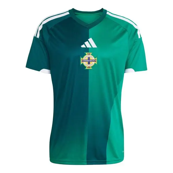 Adidas Northern Ireland 2026 Home Jersey - Glory Green/white