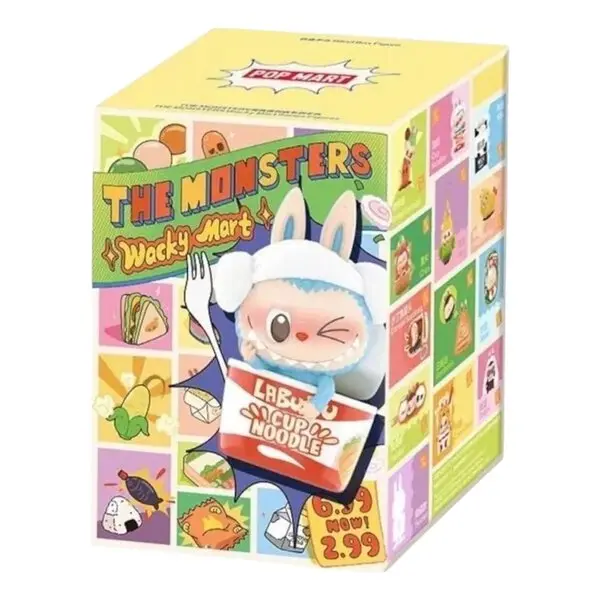 POP MART The Monsters Labubu Wacky Mart Figure Blind Box - Multi-color
