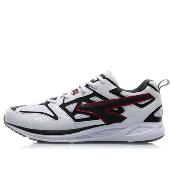 LI-NING Running Low Top Sneakers - White/black