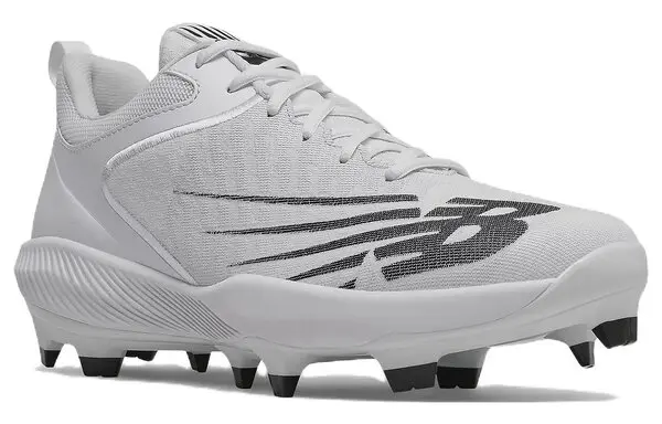 NEW BALANCE Fuelcell 4040 V6 Molded Baseball Cleats - White/black