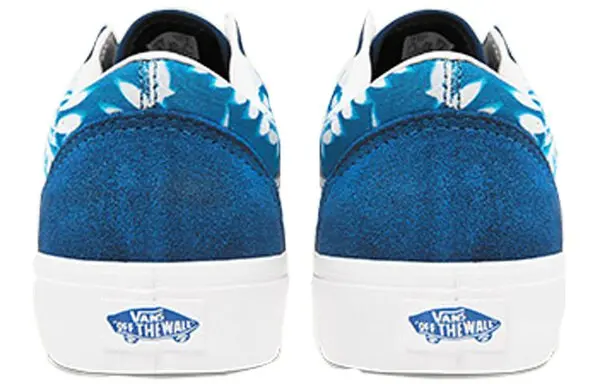 VANS Old Skool 'solar Floral True Sneakers - Blue
