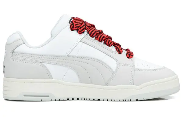 PUMA Slipstream Lo Laces Sneakers - Gray/white