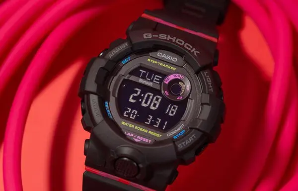Casio G-shock Digital Watch With Bluetooth And Water Resistance - Black