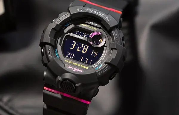 Casio G-shock Digital Watch With Bluetooth And Water Resistance - Black
