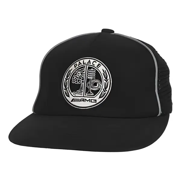 PALACE Amg 2.0 Mesh Trucker Cap - Black
