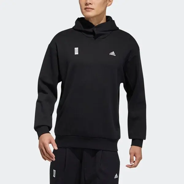 Adidas Graphic Print Hooded Pullover