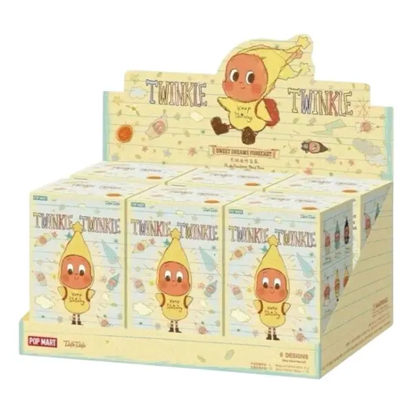 POP MART Twinkle Twinkle Sweet Dreams Forecast Plush Pendant Blind Box - Multi-color