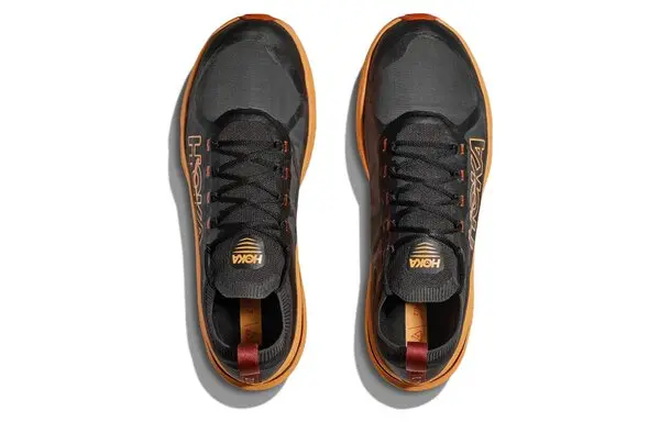 Hoka One One Zinal 2 Athletic Sneakers - Black/sherbet