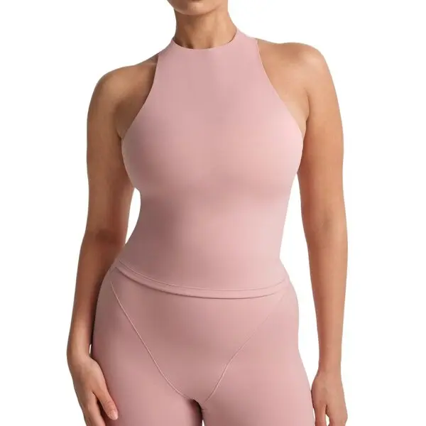 Nike X Skims Matte Mock Neck Racer Tank