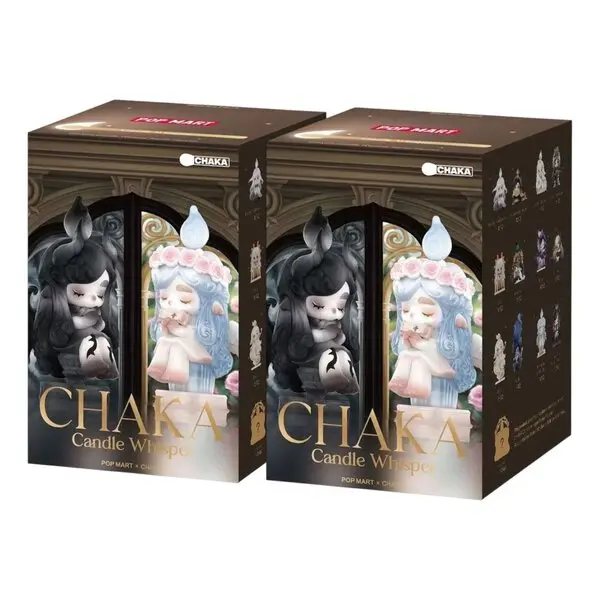 POP MART Chaka Candle Whisper Figures Sealed Case - Multi-color