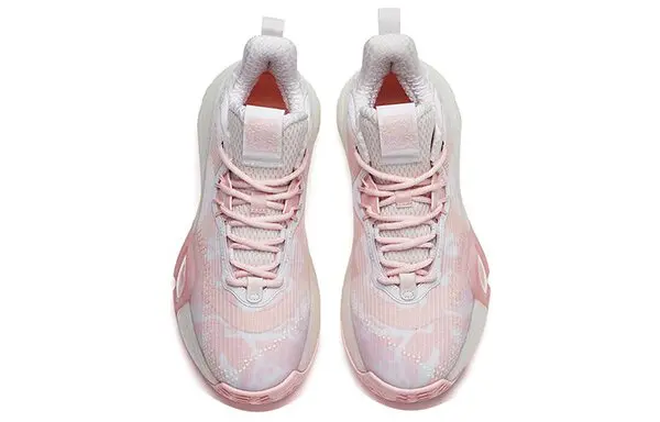 ANTA Bubble Bomb 5.0 "pink White" Athletic Sneakers