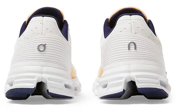 On Cloudstratus Athletic Sneakers - White/yellow