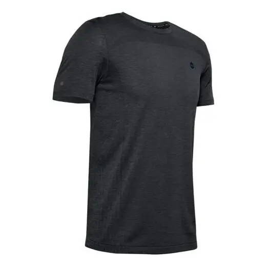 Under Armour Rush Seamless Fitted Short Sleeve T-shirt - Black