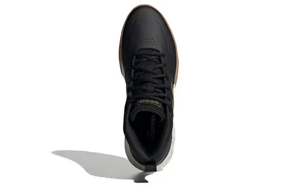 Adidas Own The Game Matte Gold High Top Sneakers