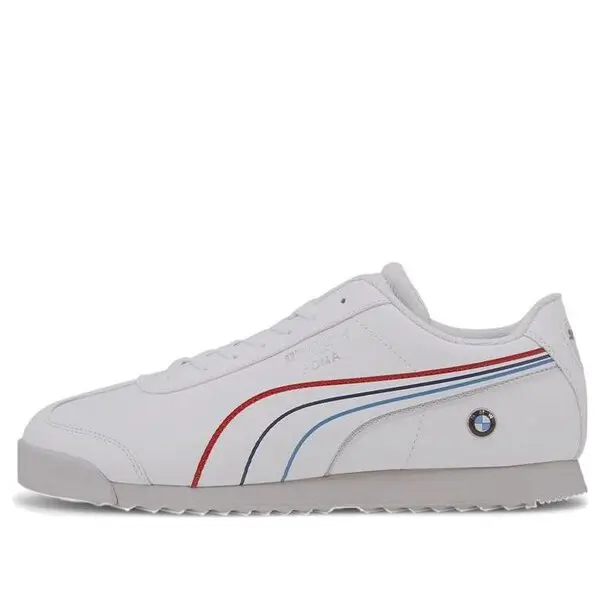 PUMA Bmw Motorsport X Roma "tricolor Stripes" Sneakers - White