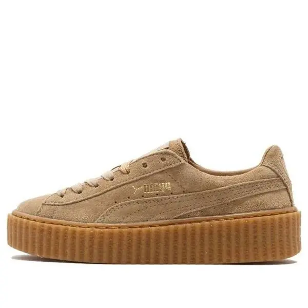 PUMA Fenty X Suede Creeper 'oatmeal - Wheat/yellow