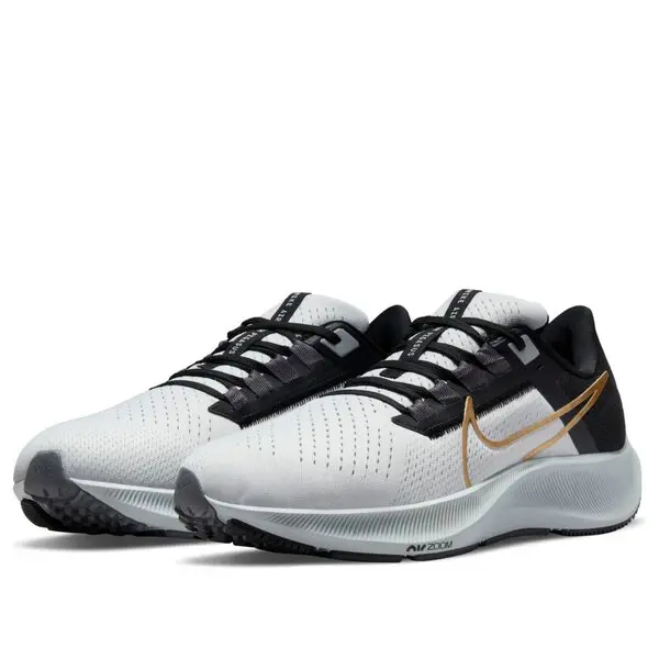 Nike Zoom Pegasus 38 Low Top Sneakers - Grey/black