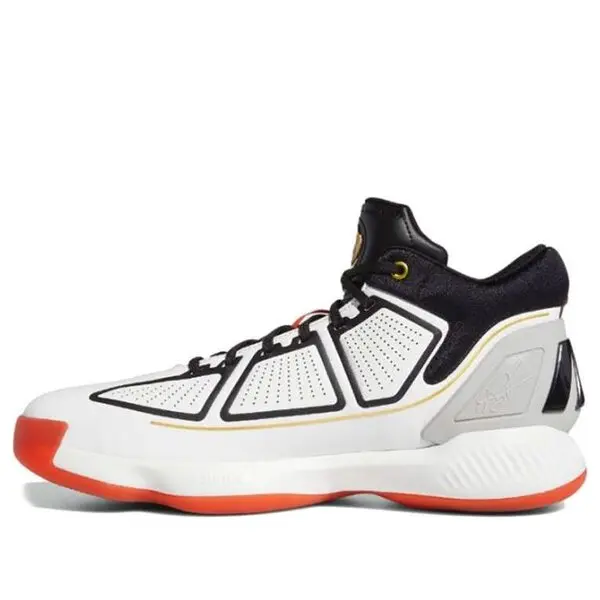 Adidas D Rose Basketball Sneakers - Black/white/red