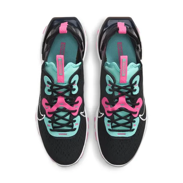 Nike React Vision Sneakers - Black/green/pink