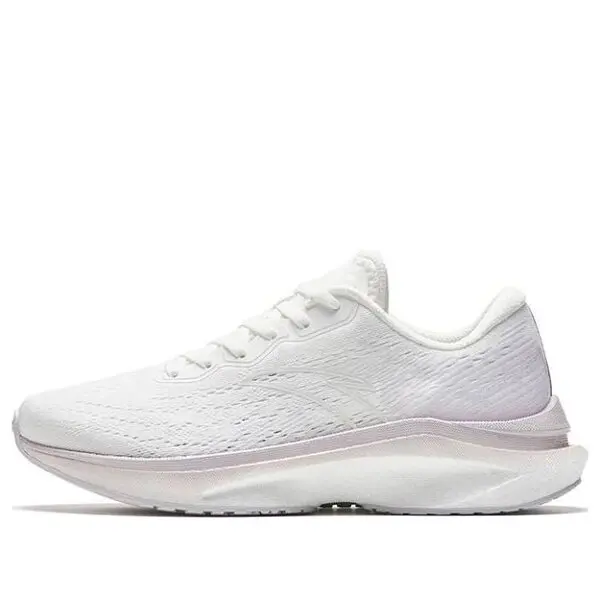 ANTA Athletic Lace-up Sneakers - White/pink