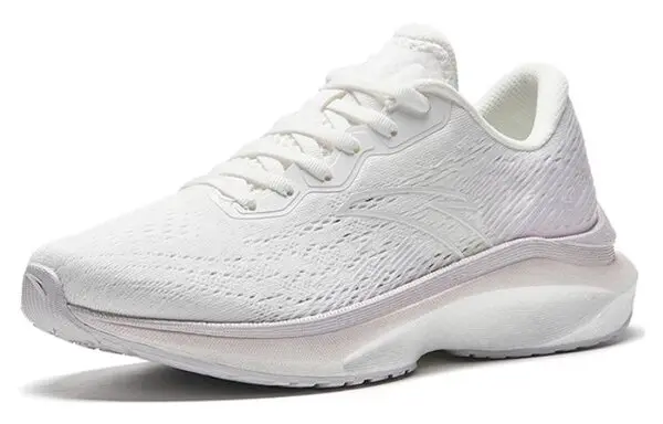 ANTA Athletic Lace-up Sneakers - White/pink